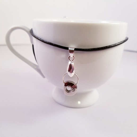 AIR Artsy Accessories | Jewelry | Leather Cord Silver Initial D ...